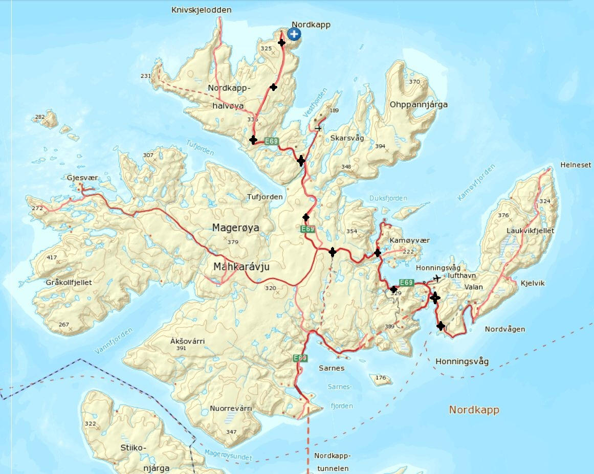 Aboard the Hurtigruten to Kirken